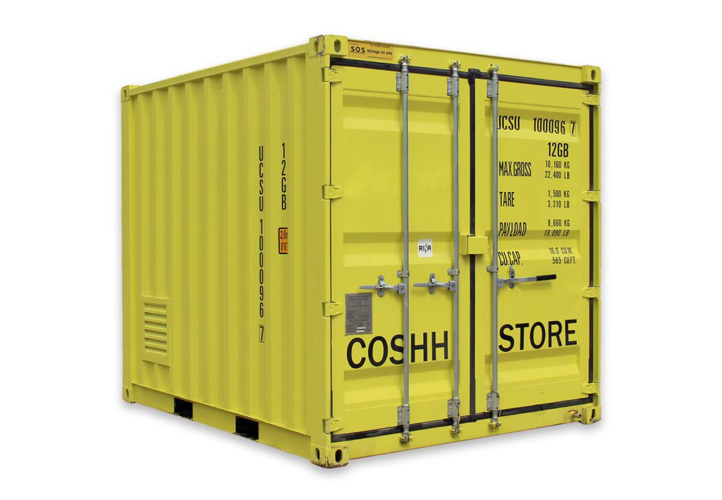 10ft & 20ft COSHH Storage Containers | Storage On Site