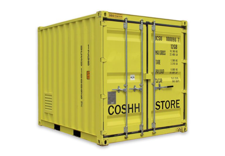 10ft & 20ft COSHH Storage Containers | Storage On Site
